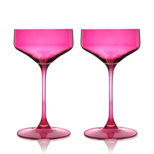 VISKI Reserve Nouveau Crystal Coupes - Berry