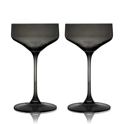 VISKI Reserve Nouveau Crystal Coupes - Black