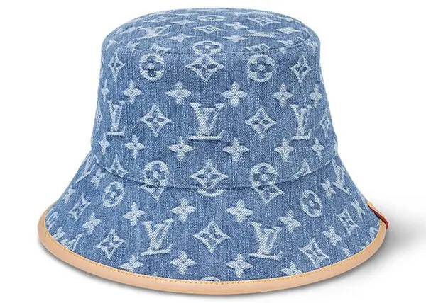 LOUIS VUITTON Remix Bucket Hat - Monogram Denim Blue