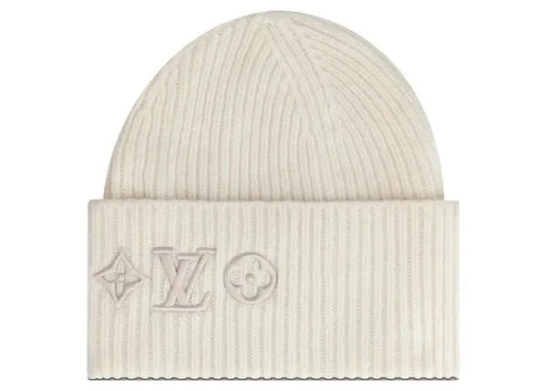 LOUIS VUITTON Headline Beanie - White