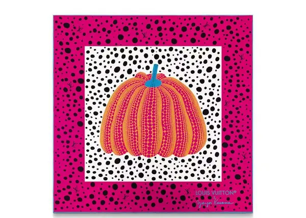 LOUIS VUITTON X Yayoi Kusama Pumpkin Square - Fuchsia