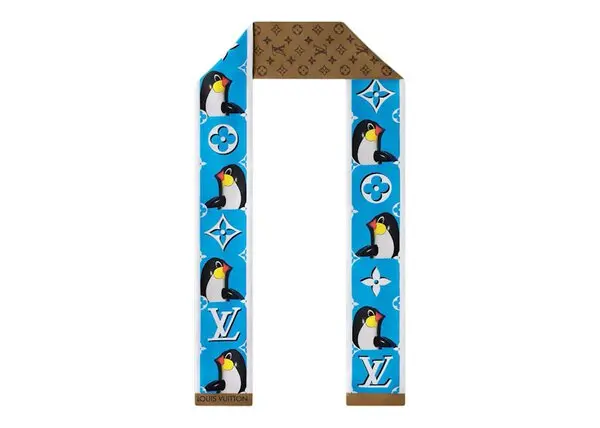 LOUIS VUITTON X Sun Yitian Animogram Pingoo Bandeau - Blue
