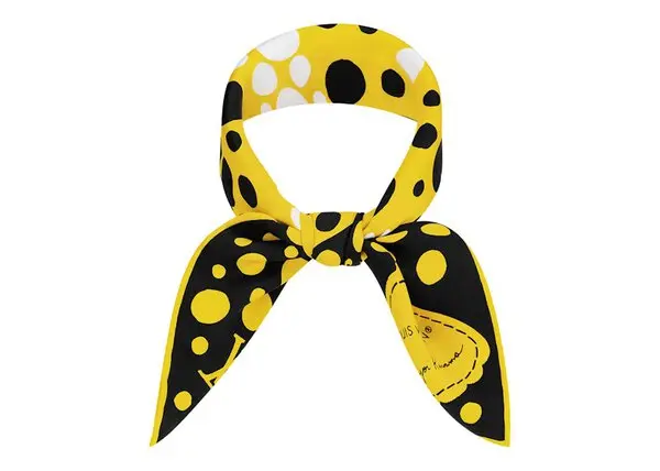 LOUIS VUITTON X Yayoi Kusama Infinity Dots Square 45 - Yellow/black
