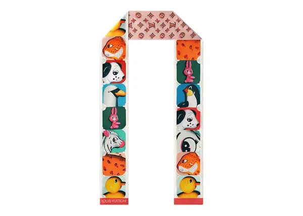 LOUIS VUITTON X Sun Yitian Animogram Portrait Bandeau