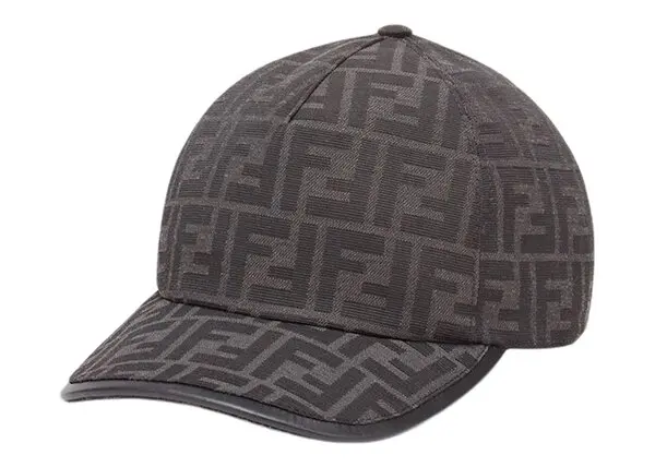 Fendi By Marc Jacobs Fabric Baseball Cap - Black