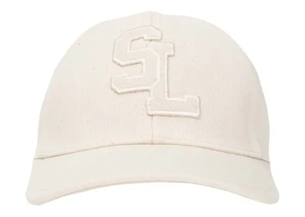 Saint Laurent Logo Patch Baseball Cap