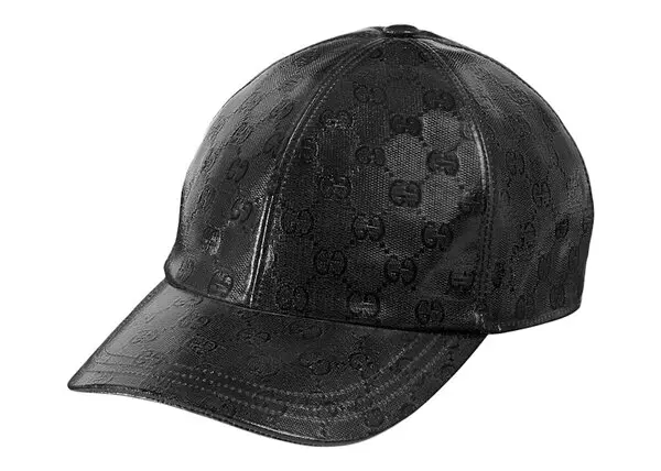 Gucci Gg Crystal Baseball Cap - Black
