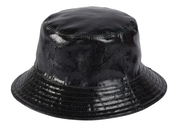 Gucci Gg Crystal Bucket Hat - Black