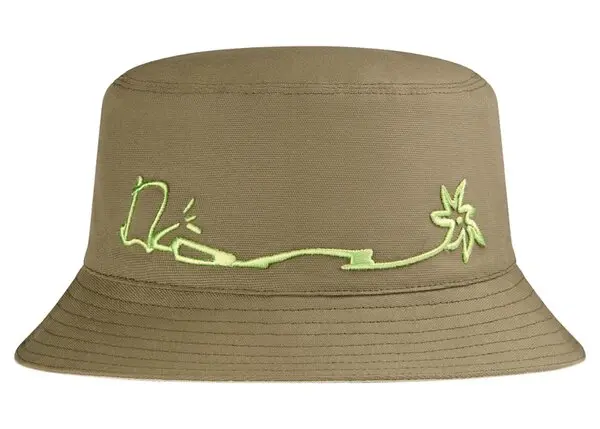 Dior X Cactus Jack Bucket Hat - Khaki