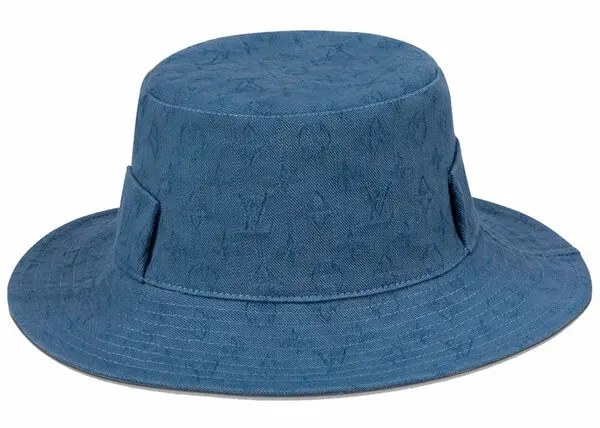 LOUIS VUITTON Blocks Skater Hat Reversible - Blue Mirage