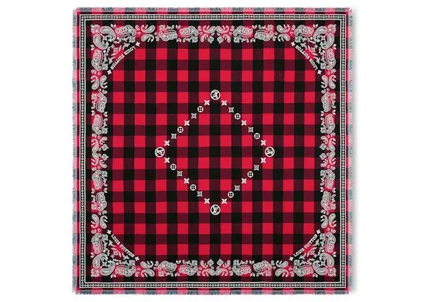 LOUIS VUITTON Damier Buffalo Stole