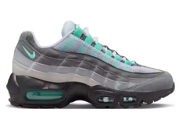 Nike Air Max 95 Sneakers - White/hyper Turquoise/iron Grey