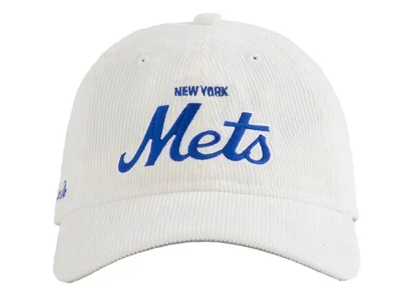 Aimé Leon Dore X New Era Mets Corduroy Cap - White
