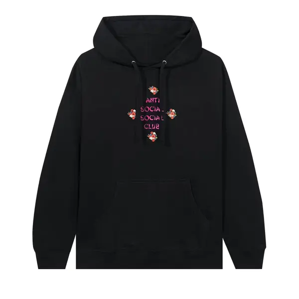 ANTI SOCIAL SOCIAL CLUB 2 Much Of Heaven Hoodie - Black