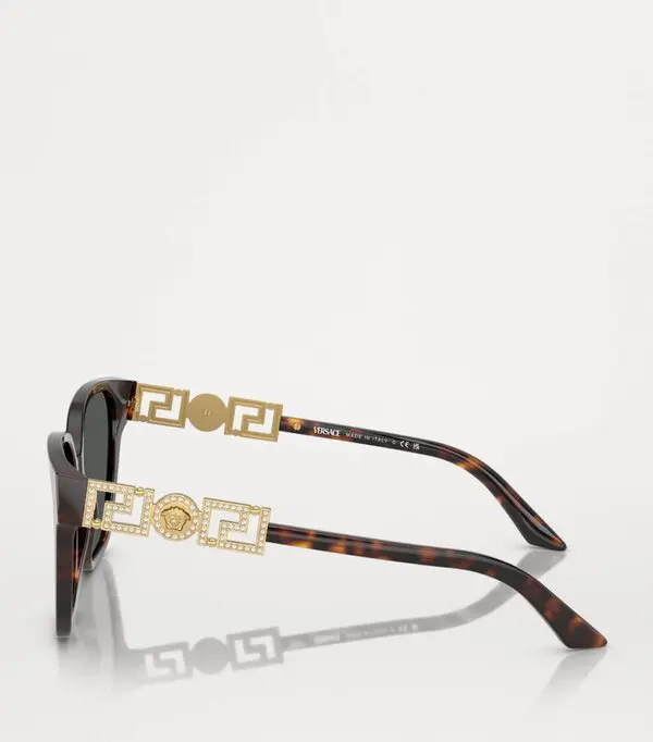 Versace Acetate Sunglasses - Brown
