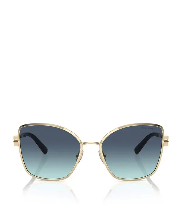 Tiffany & Co. Cat Eye Sunglasses - Gold
