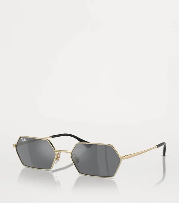 Ray-ban Bio-based Rb3728 Yevi Sunglasses - Gold