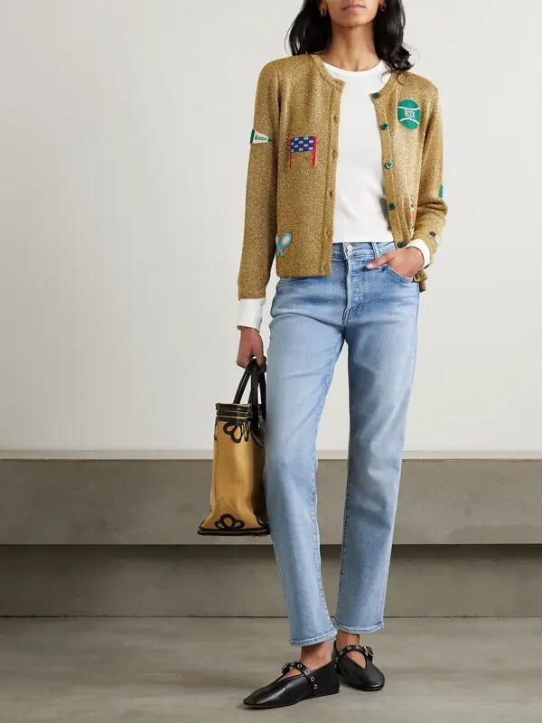 MOTHER Hiker Hover Mid-rise Straight-leg Jeans