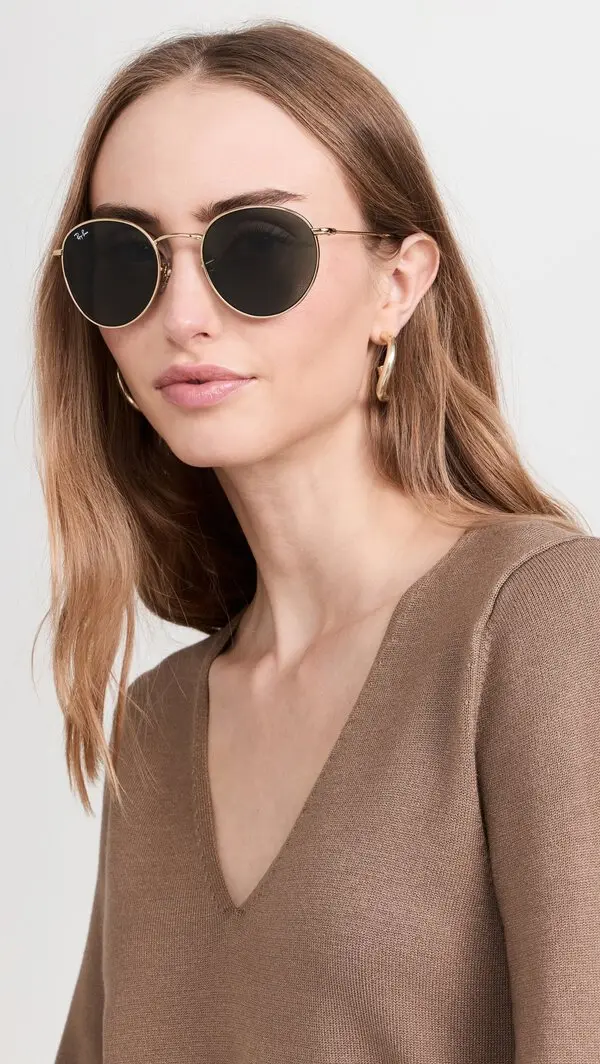 Ray-ban Round Frame Sunglasses