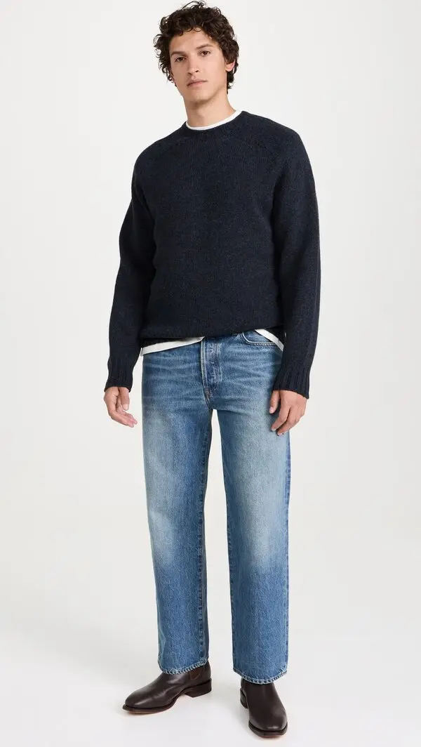 Howlin' Boxy Space Knit Crewneck Sweater
