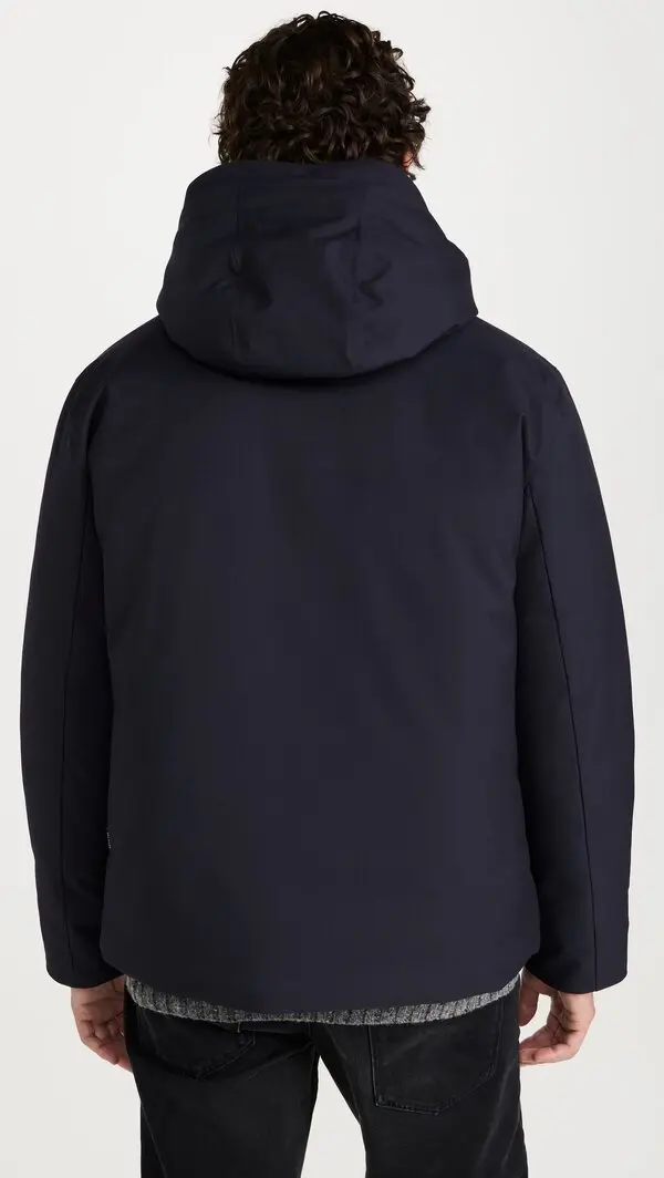 SAVE THE DUCK Barnaby Hooded Jacket - Blue Black