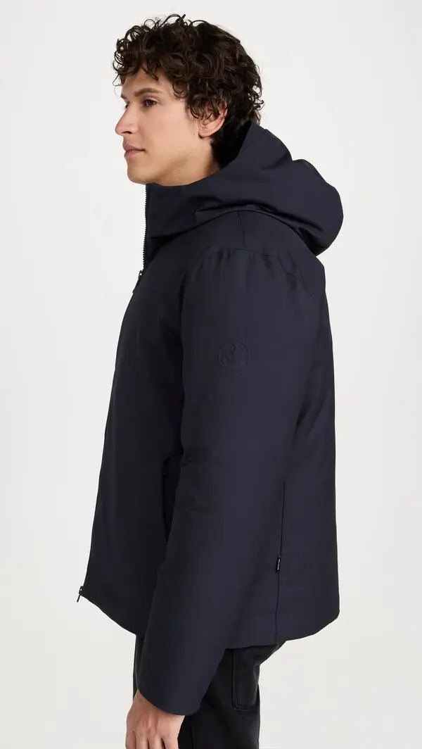 SAVE THE DUCK Barnaby Hooded Jacket - Blue Black