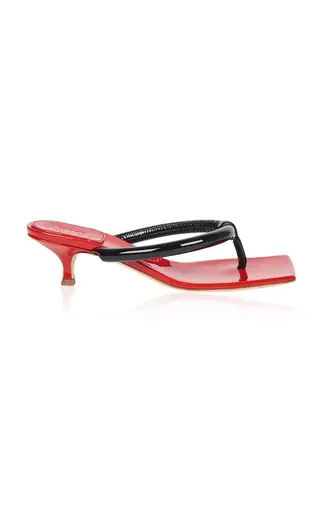 A.W.A.K.E. Mode Delta Leather Flip Flops