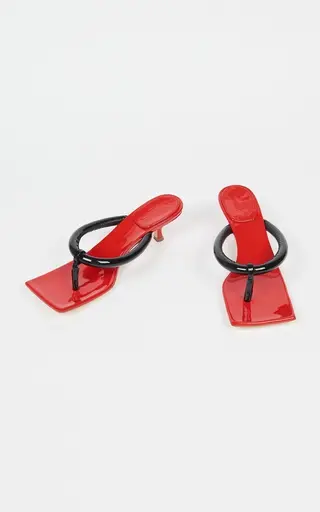 A.W.A.K.E. Mode Delta Leather Flip Flops