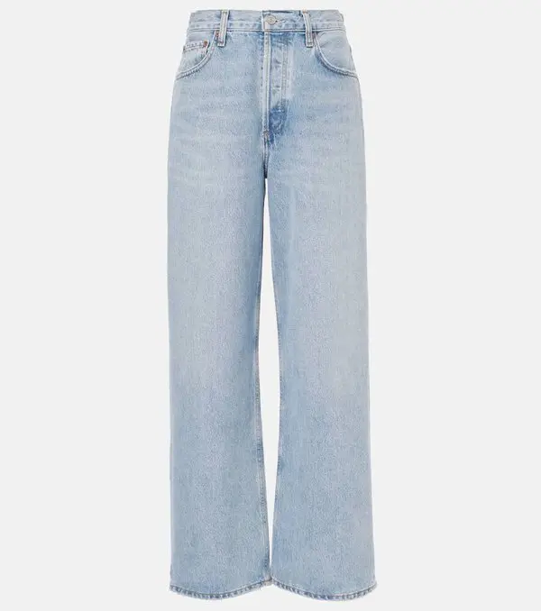 AGOLDE Low Slung Baggy Mid-rise Jeans