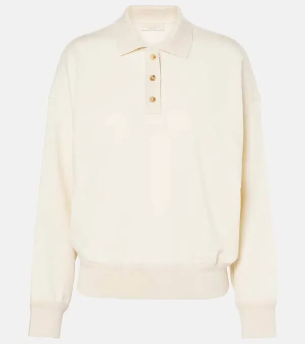 Loro Piana Cocooning Cashmere Polo Sweater