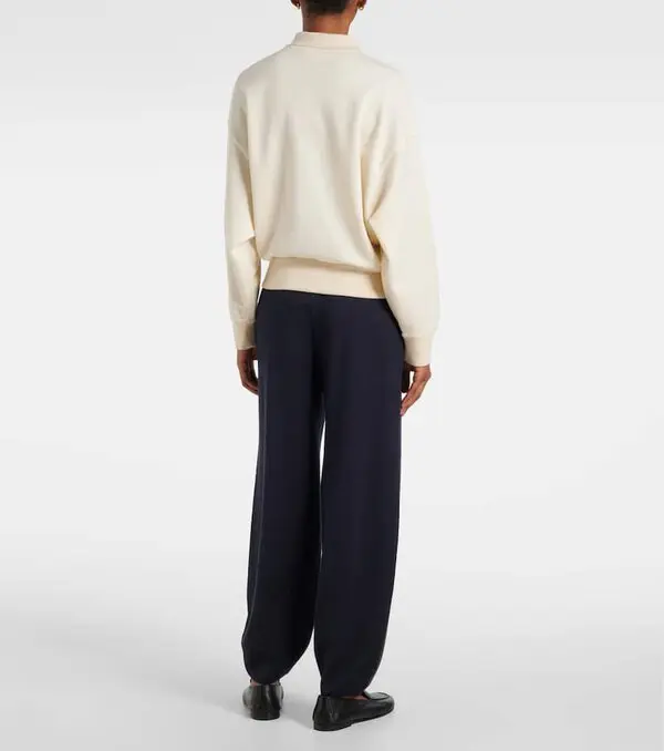 Loro Piana Cocooning Cashmere Polo Sweater