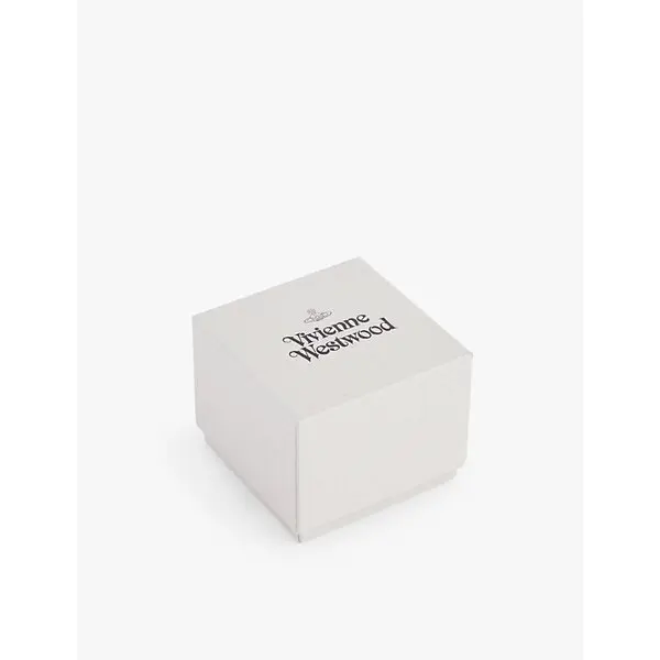 VIVIENNE WESTWOOD Feodora Stud Earrings - Platinum