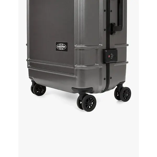 EASTPAK E Resist'r Large Suitcase 78cm - Brushed Metal