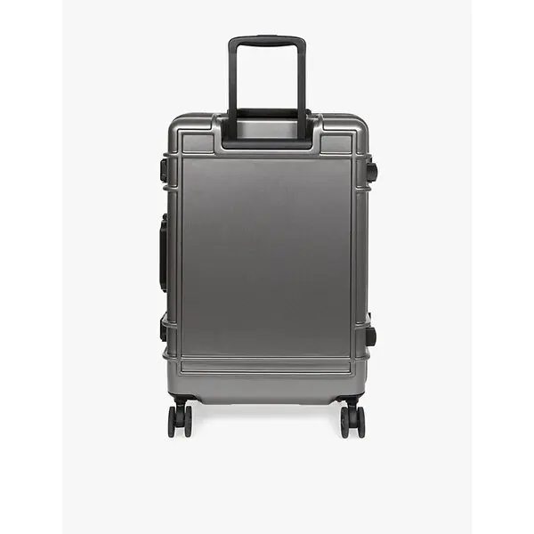 EASTPAK E Resist'r Large Suitcase 78cm - Brushed Metal