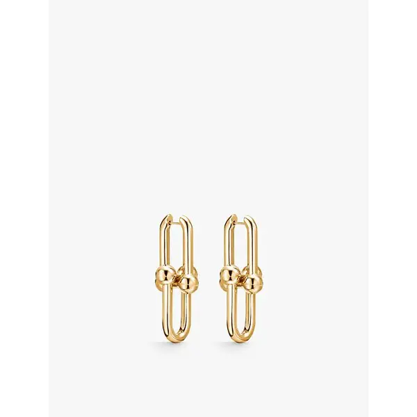 Tiffany & Co. Hardwear Extra Large Link Earrings - Yellow Gold