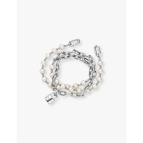 Tiffany & Co. Hardwear Pearl Lock Bracelet - Silver