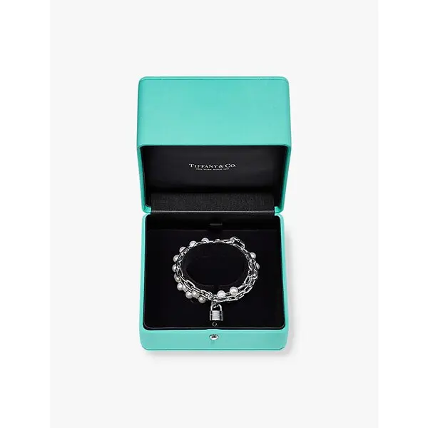 Tiffany & Co. Hardwear Pearl Lock Bracelet - Silver | Editorialist