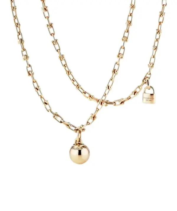 Tiffany & Co. Hardwear 18k Wrap Necklace - Yellow Gold