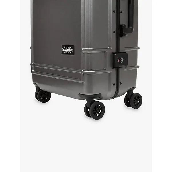 EASTPAK E Resist'r Medium Hard-shell Suitcase 68cm - Brushed Metal