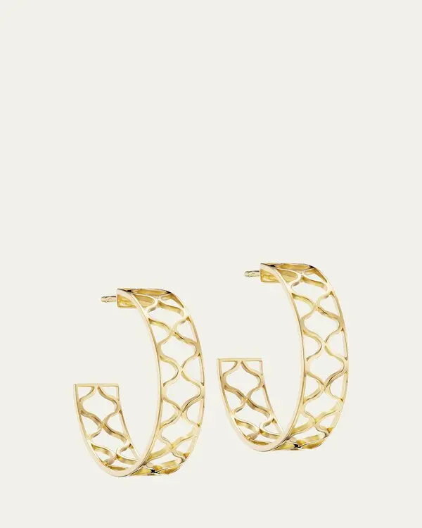 L. KLEIN Giulia 18k Hoop Earrings