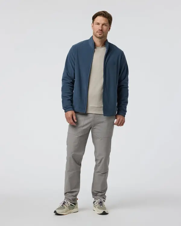 Vuori Aspen Full-zip Jacket - Pacific