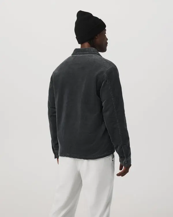 Vuori Cord Jacket - Dark Pewter