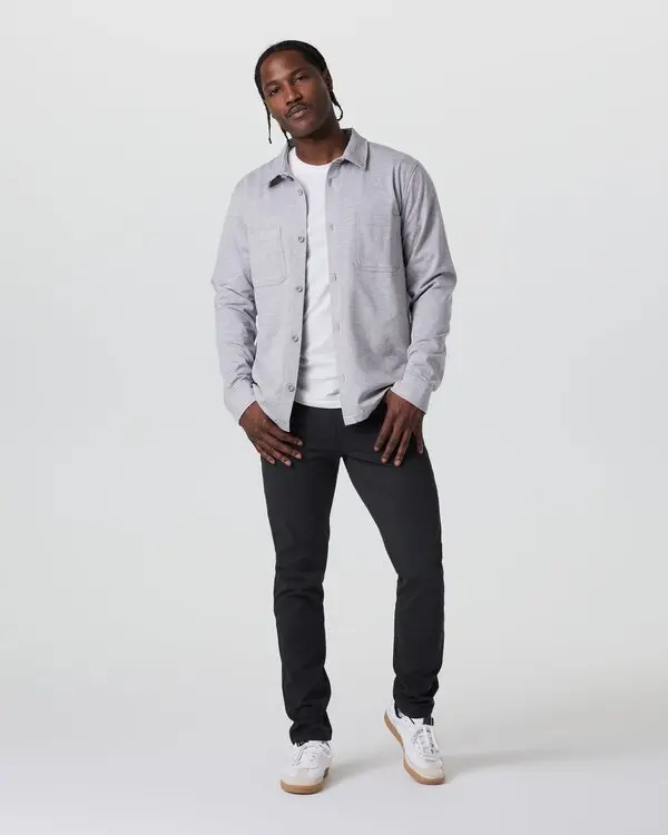 Vuori Meta™ Twill Athletic Slim Pants - Black