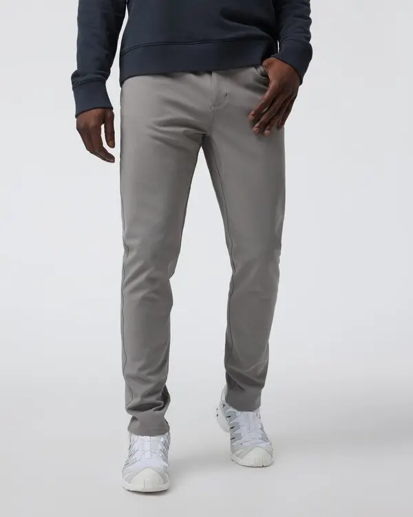 Vuori Meta™ Twill Athletic Slim Pants - Shiitake