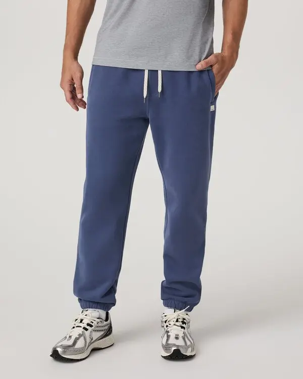 Vuori Seaside Sweatpant Long - French Blue