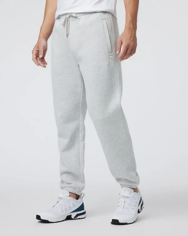 Vuori Seaside Sweatpant Long - Light Heather Grey