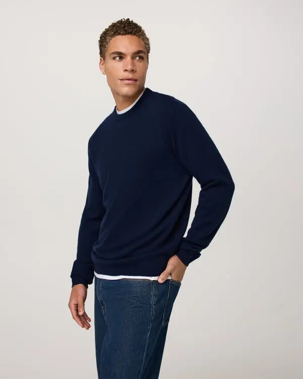 Vuori Berik Cashmere Crewneck Sweater - Ink