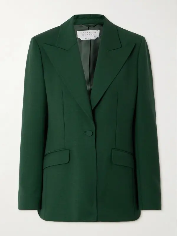 Gabriela Hearst Leiva Wool Blazer