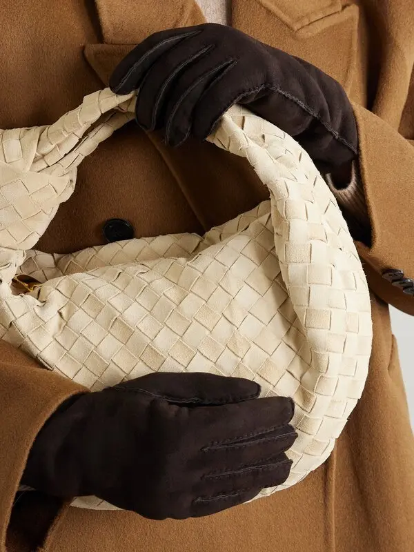 AGNELLE Denise Shearling Gloves