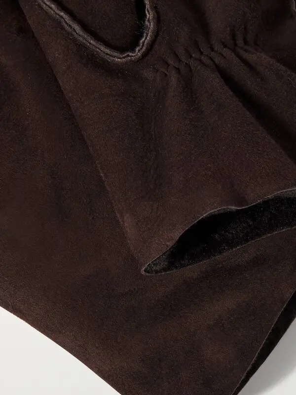 AGNELLE Denise Shearling Gloves